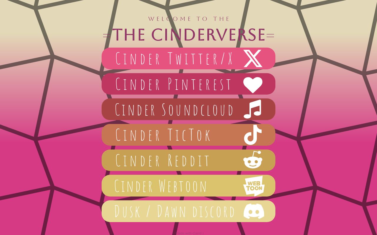 THE CINDERVERSE